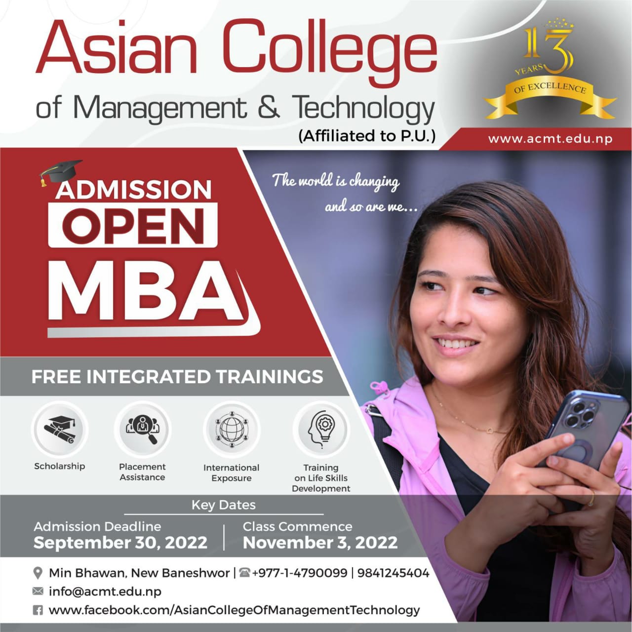 Asian College of Management & Technology